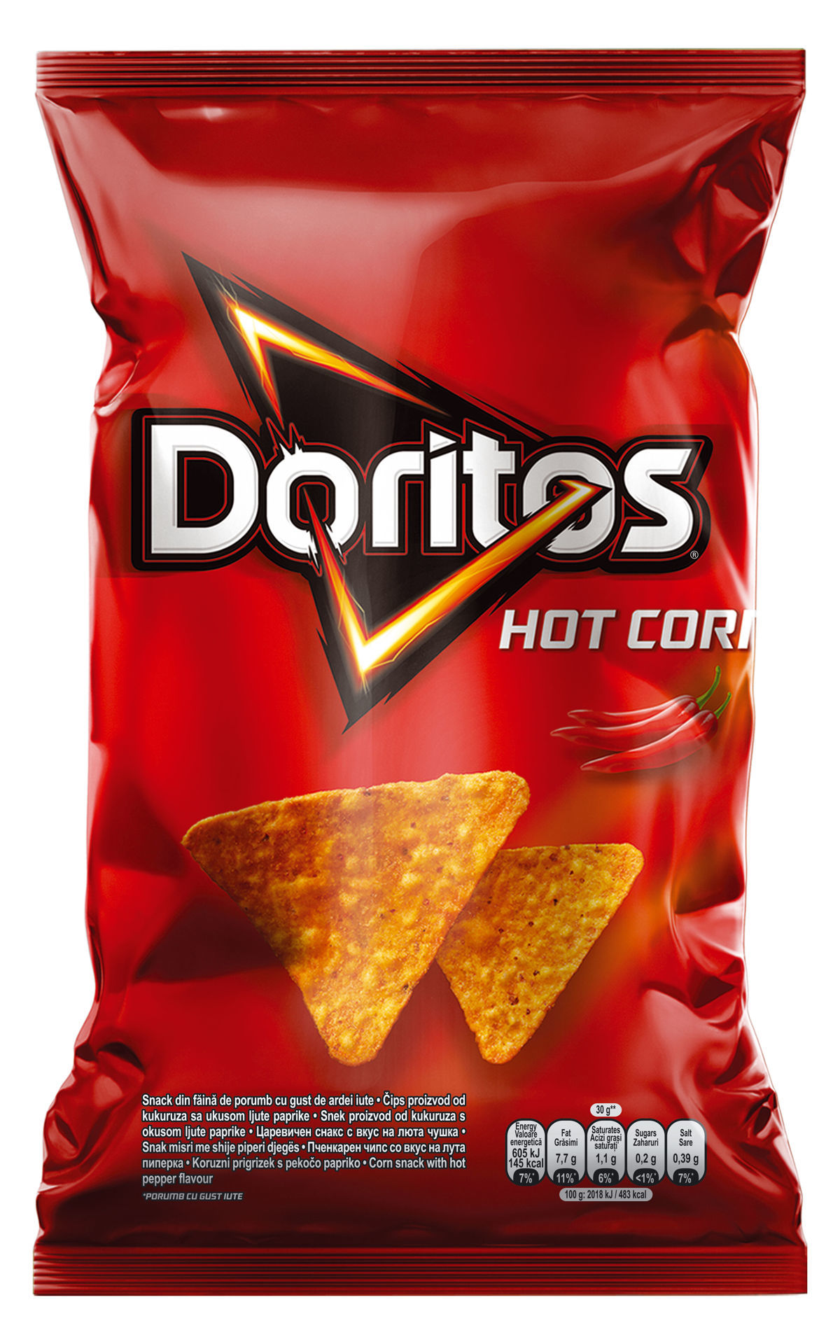 Supermarketi Plitvice. Doritos Hot Corn 90g